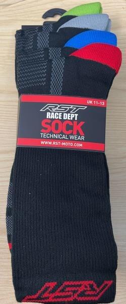 RST Socks 3086 Race Dept Four Pack Motorcycle Stop Bacteria Technology