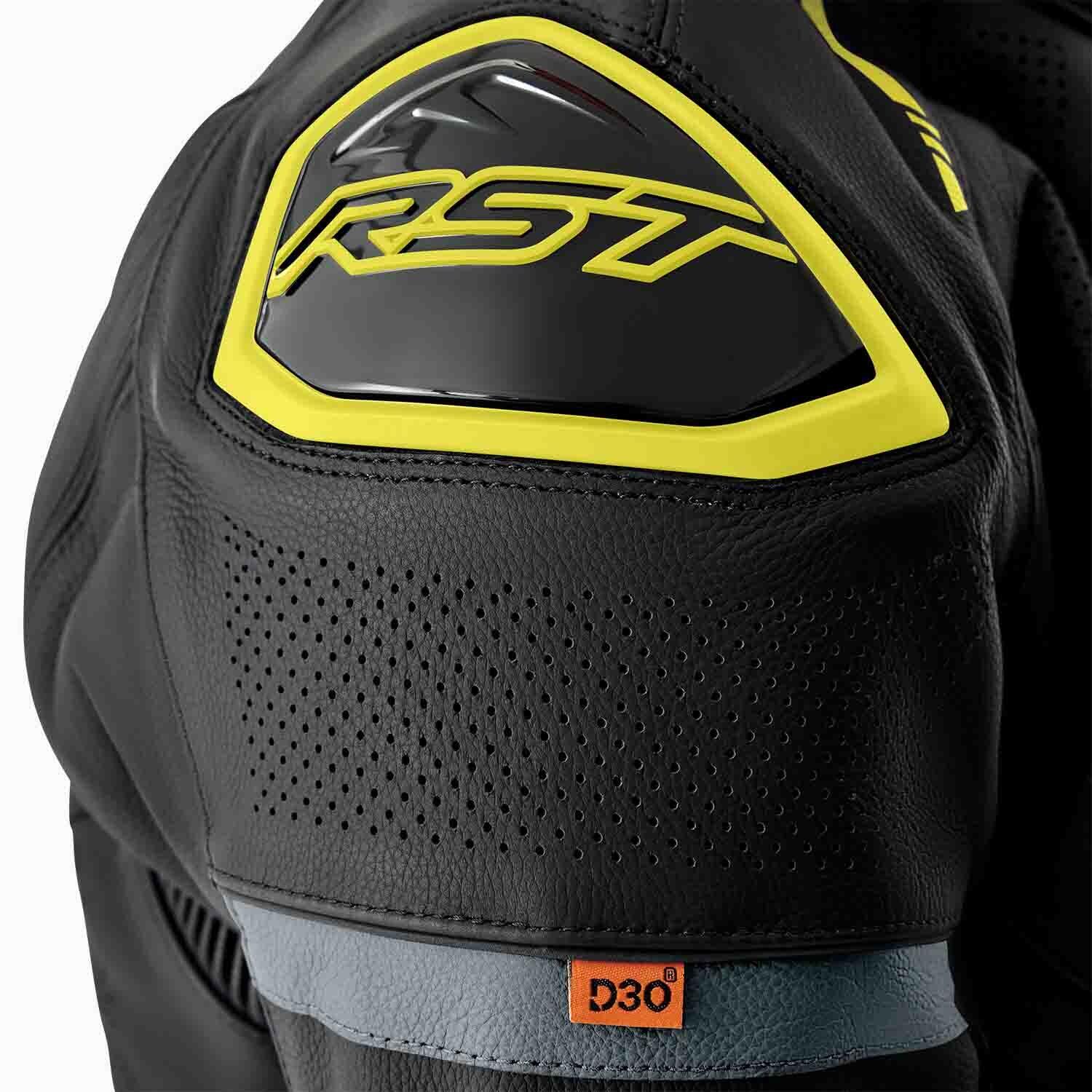 2026 RST S1 D30 CE Mens Leather Motorcycle Motorbike Sports Jacket Flo 3605