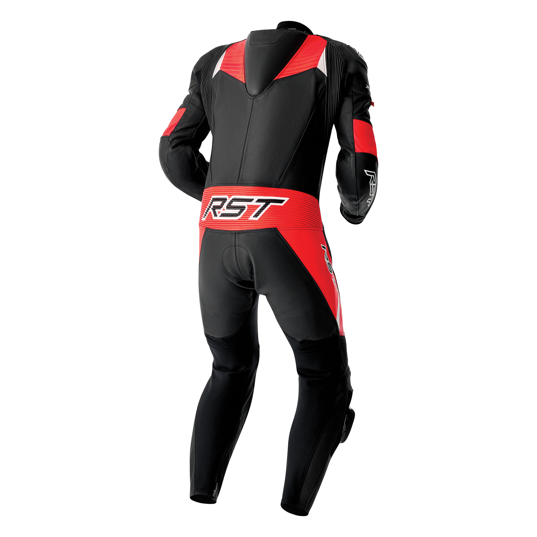 2026 RST One Piece Tractech Evo D3O Motorcycle Leather Suit 3634 Red