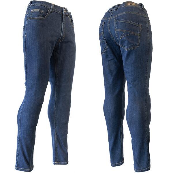 Richa Original Prime Motorcycle Jeans Navy Blue D30 Knee Armour A Rated ...