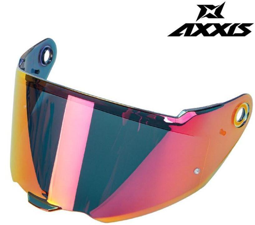 Axxis Motorcycle Helmet Visor Revo Red V 31 fits Hawk EVO SV and Panther SV