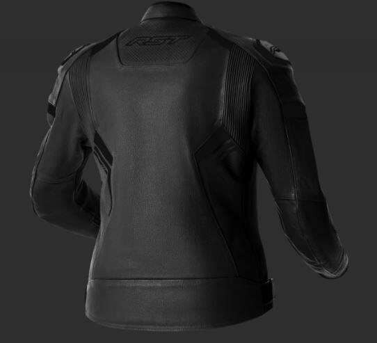2026 RST S1 D3O Ladies Leather Motorcycle Motorbike Sports Jacket Black ...