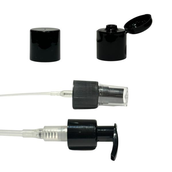 Extra Lids for 250ml Blue Plastic bottle - Spray/Pump/Flip Top/Solid lid