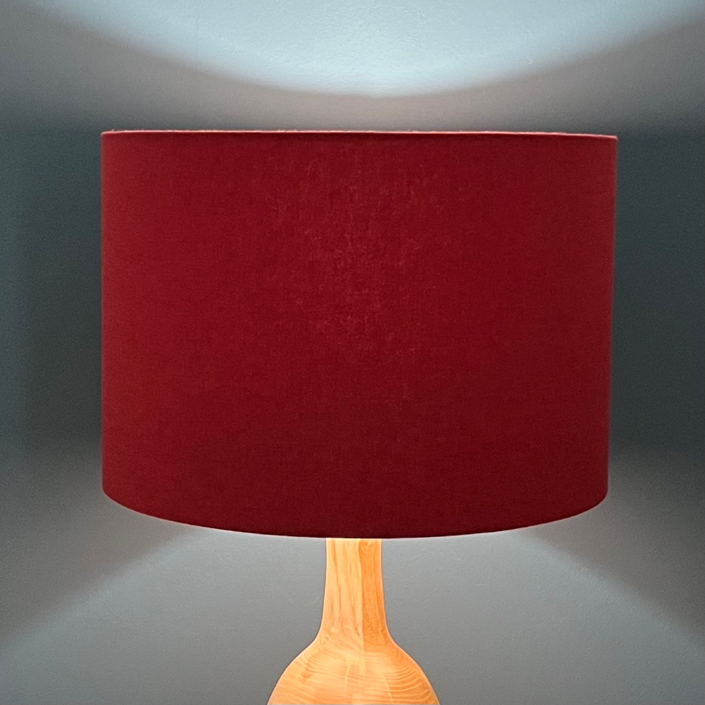 Red Abstract Patterned | Double Sided Lampshade