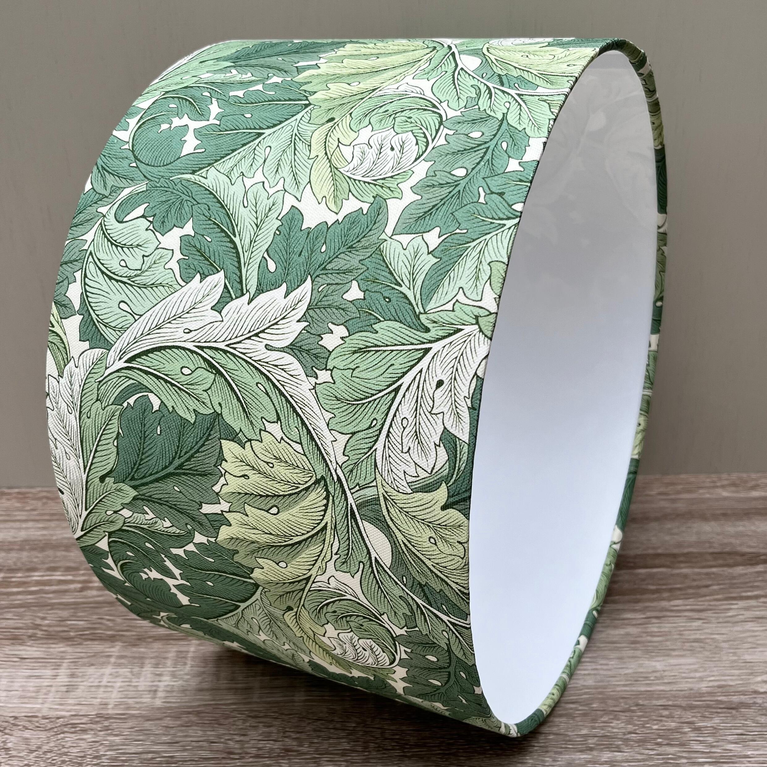 William Morris Acanthus | Apple Green | Botanical Lampshades