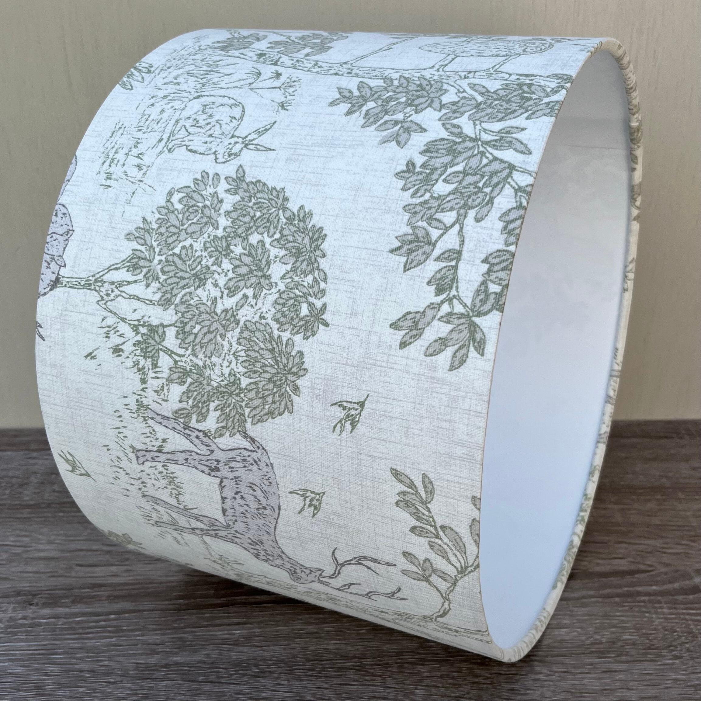 Sage Green | Wildlife Animal Lampshades