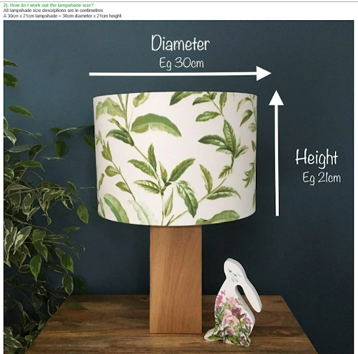 How To Measure For A New Lampshade