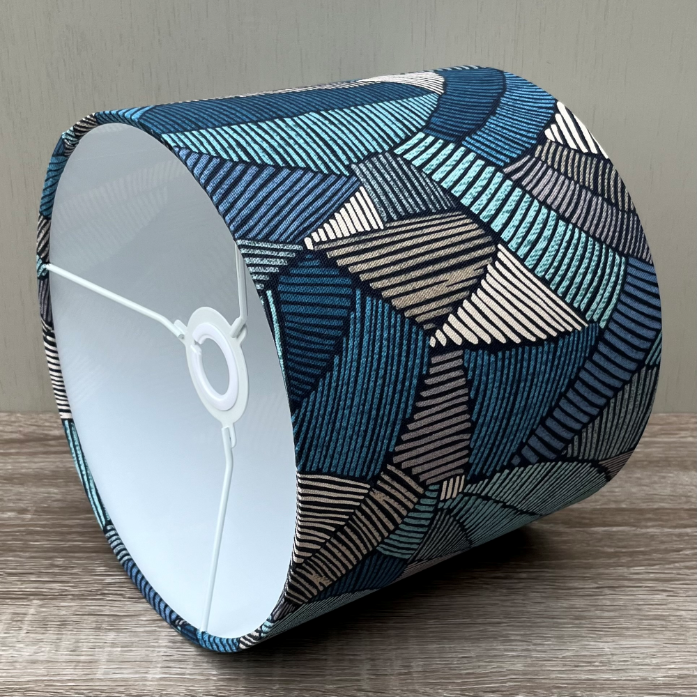 Blue | Contemporary | Patterned Lampshades