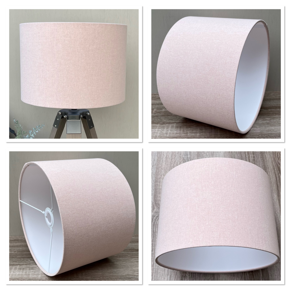 Pink Ceiling Light Shades | Pink Table Lamp Shade | Eve Scott Lighting