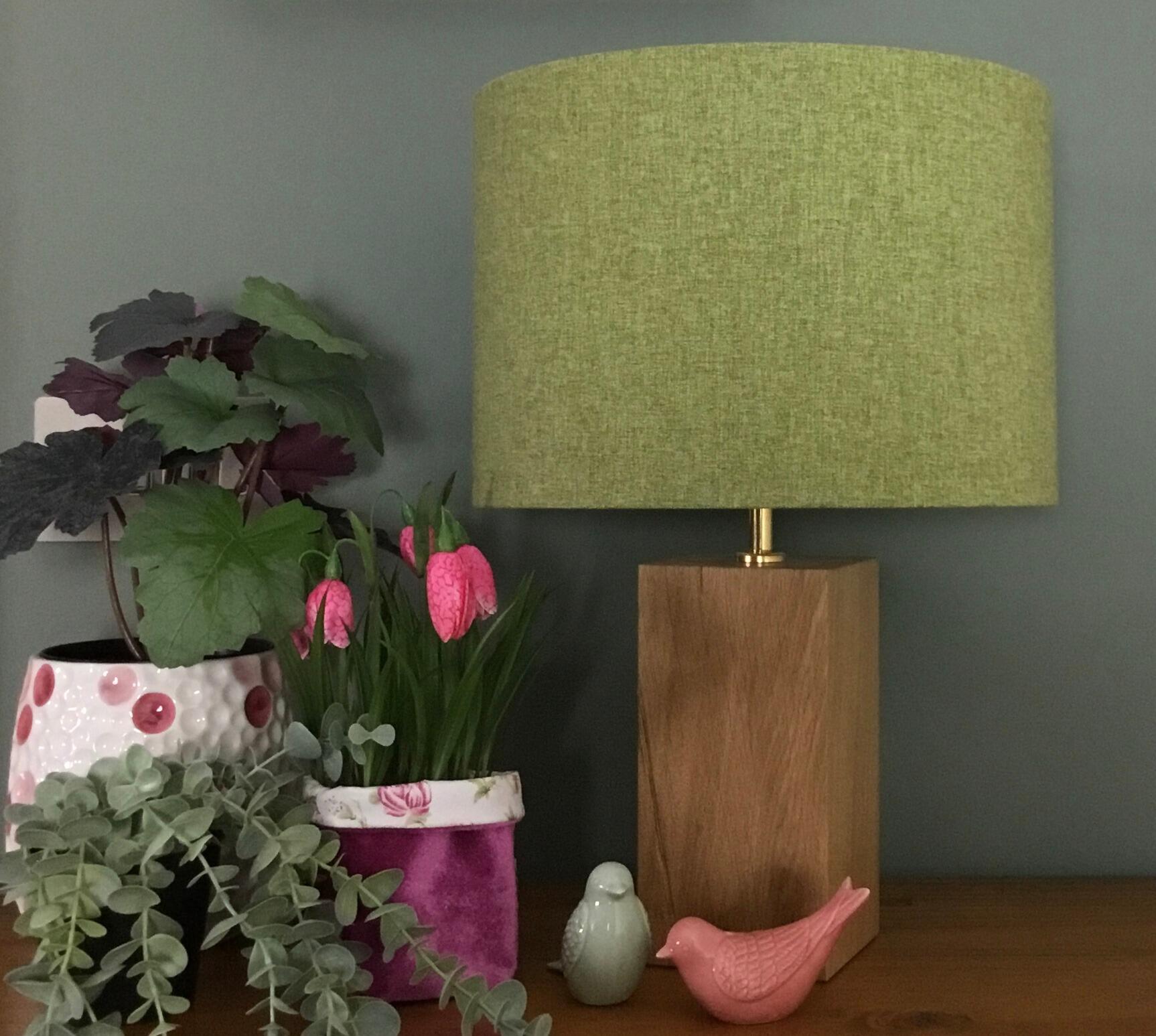 Easy Fit | Leaf Green | Plain Lampshades