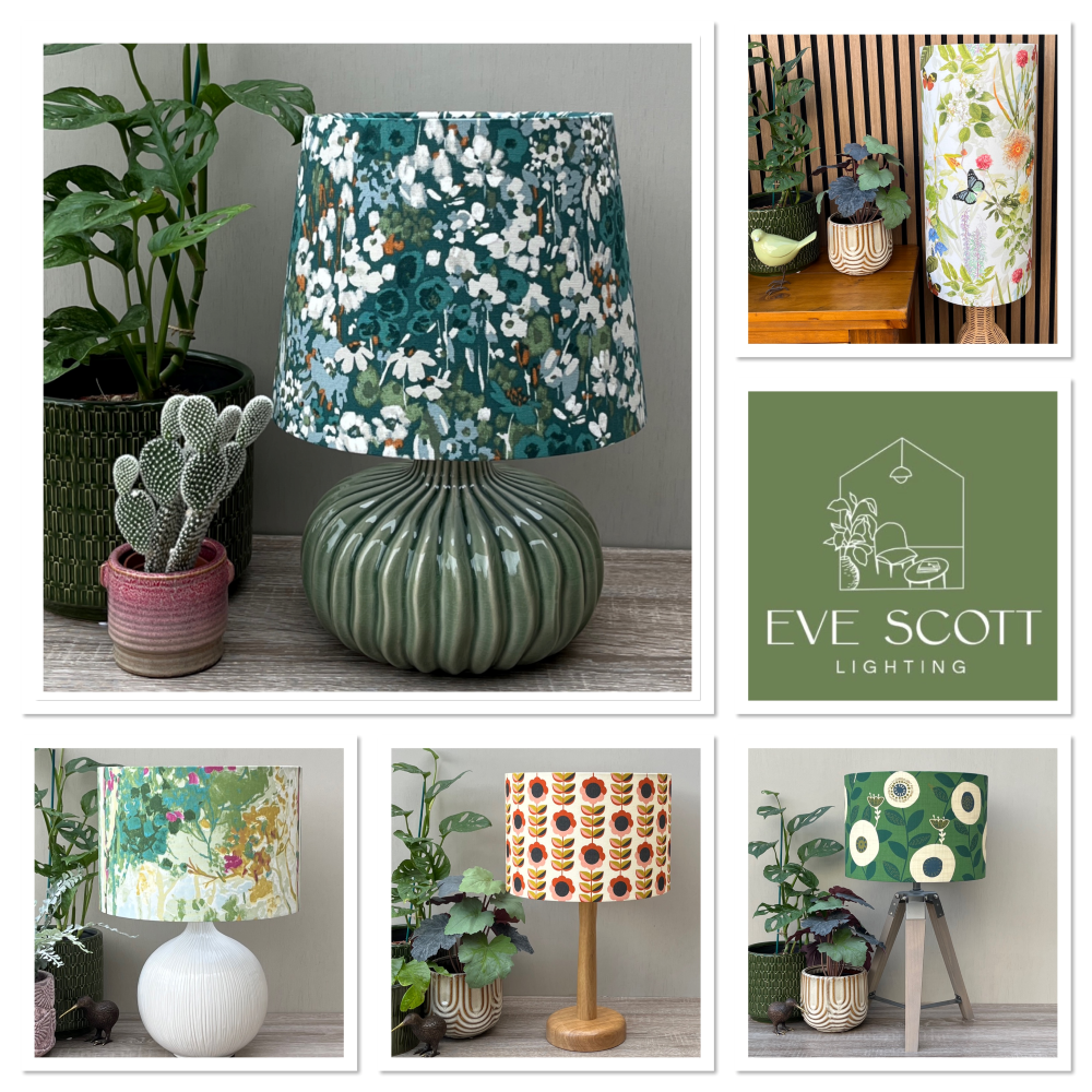 Eve Scott lighting | Handmade Lampshades & Lamps | Shop Now!