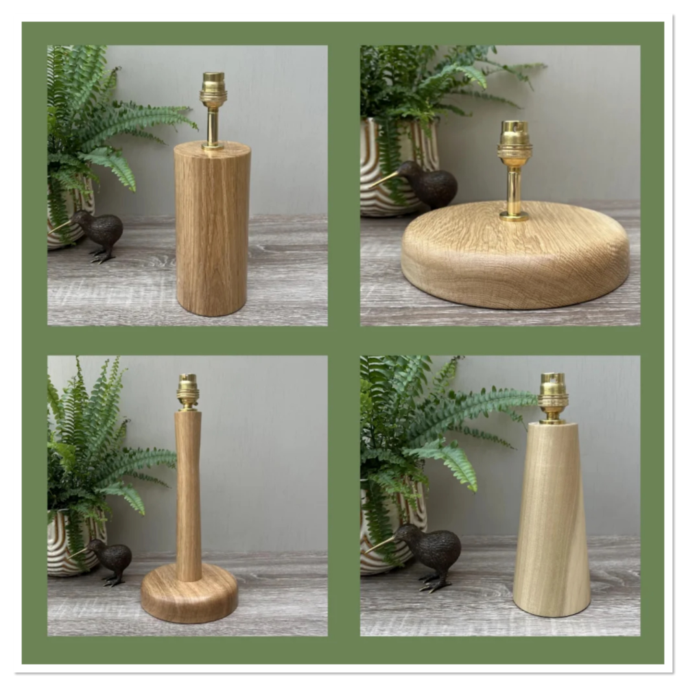 Solid Wood Table Lamps | Handcrafted In The UK | Eve Scott Lighting