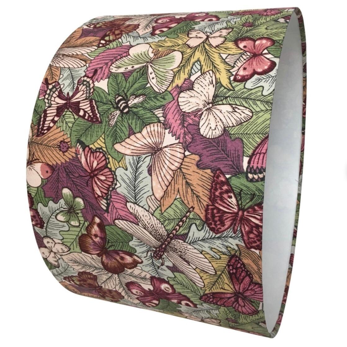 Purple & Coral Pink | Butterfly Lampshades