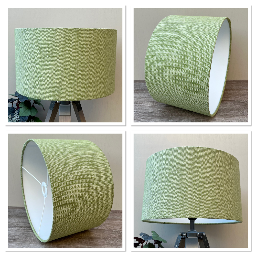 Green Table Lampshade | Green Floor Lamp Shades | Eve Scott Lighting