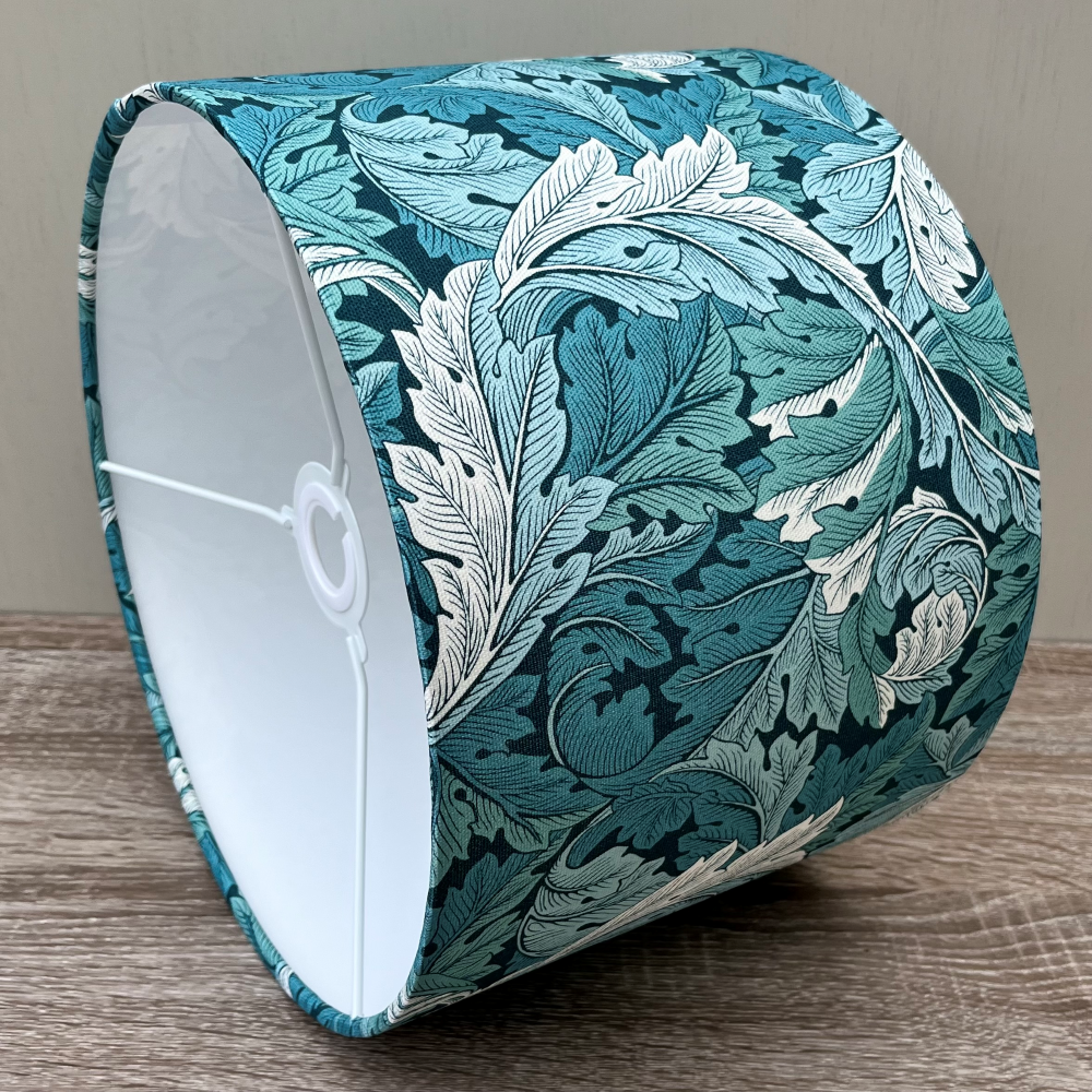 William Morris - Acanthus Teal | Table Lampshades