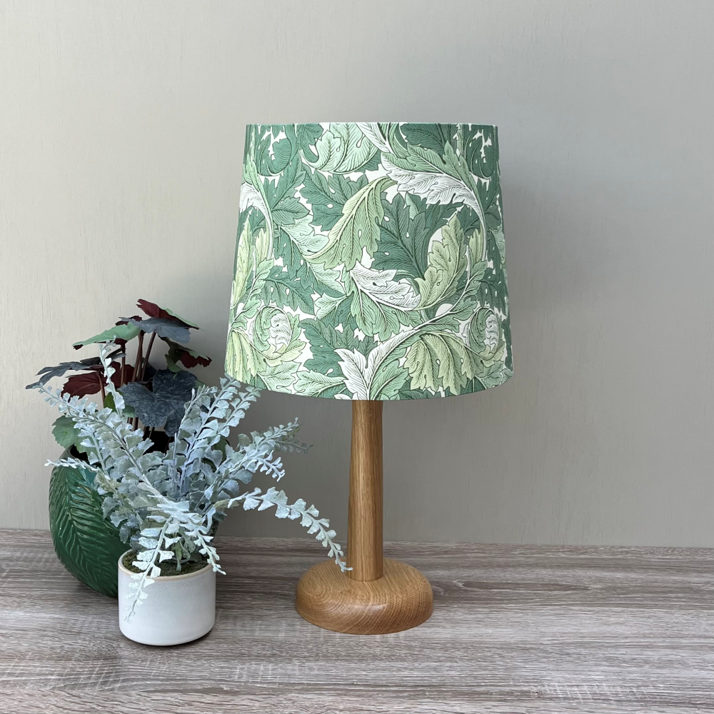 William Morris - Acanthus | Sage Green | Tapered Lampshades