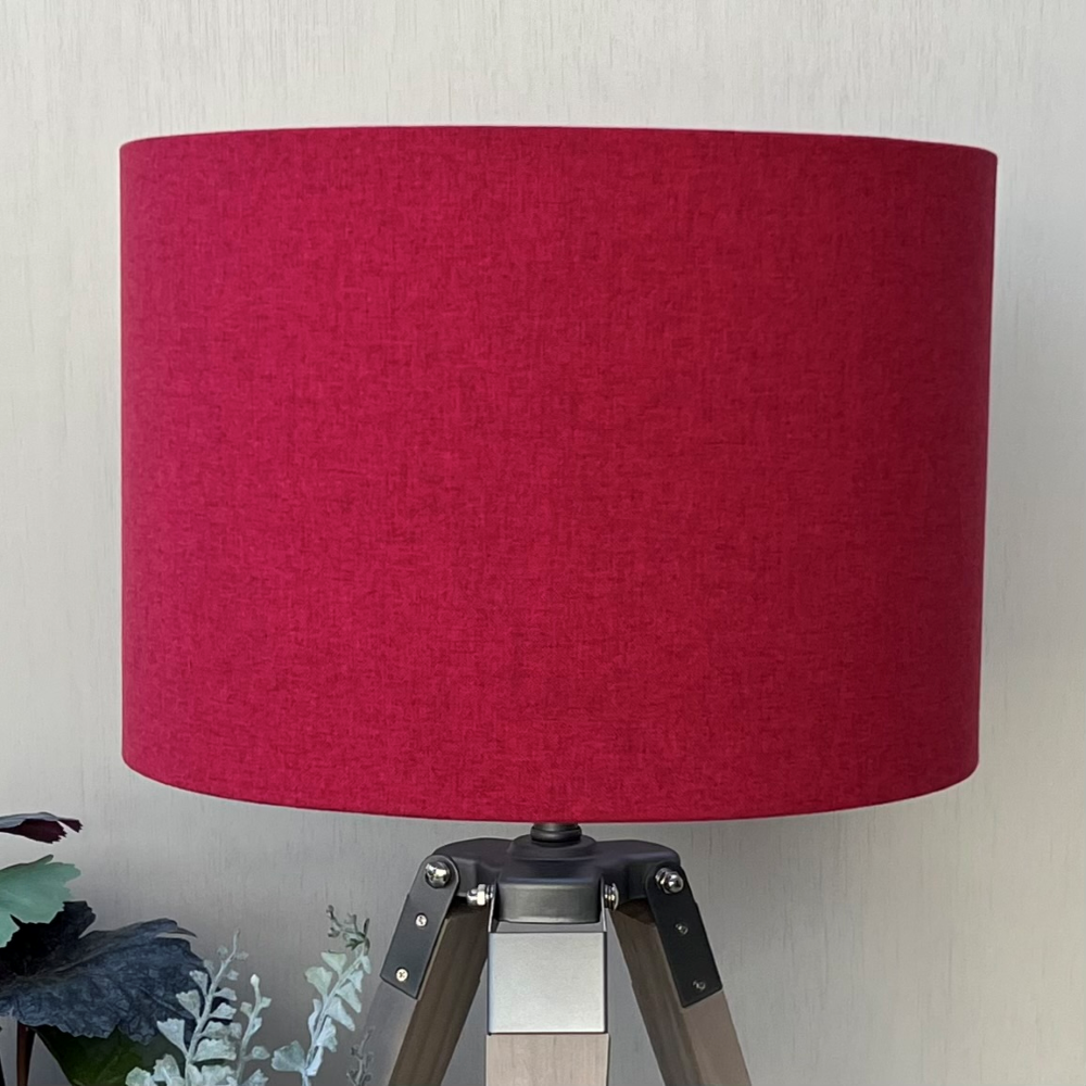 Red Abstract Patterned | Double Sided Lampshade