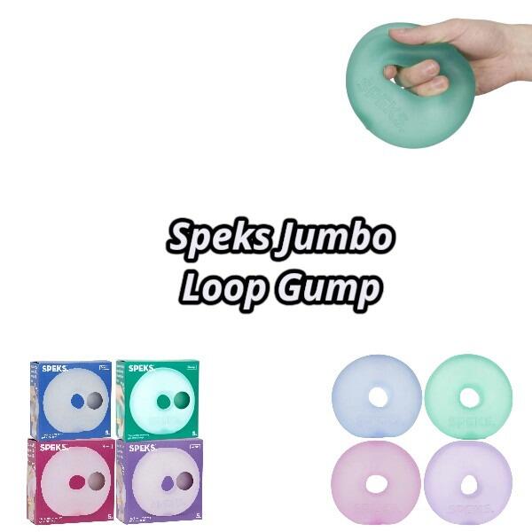 Speks Jumbo Loop Gump 9CM | Soft Memory Gel Squishy Fidget Toy