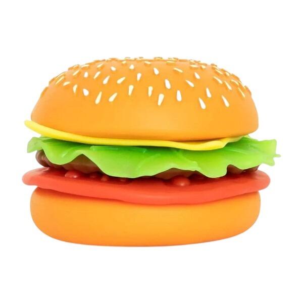 Jumbo Peel N Stack Burger Fidget | Sand Filled Sensory Squishy