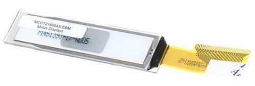 Midas Blue Passive matrix OLED Display TAB I2C, Parallel, SPI Interface