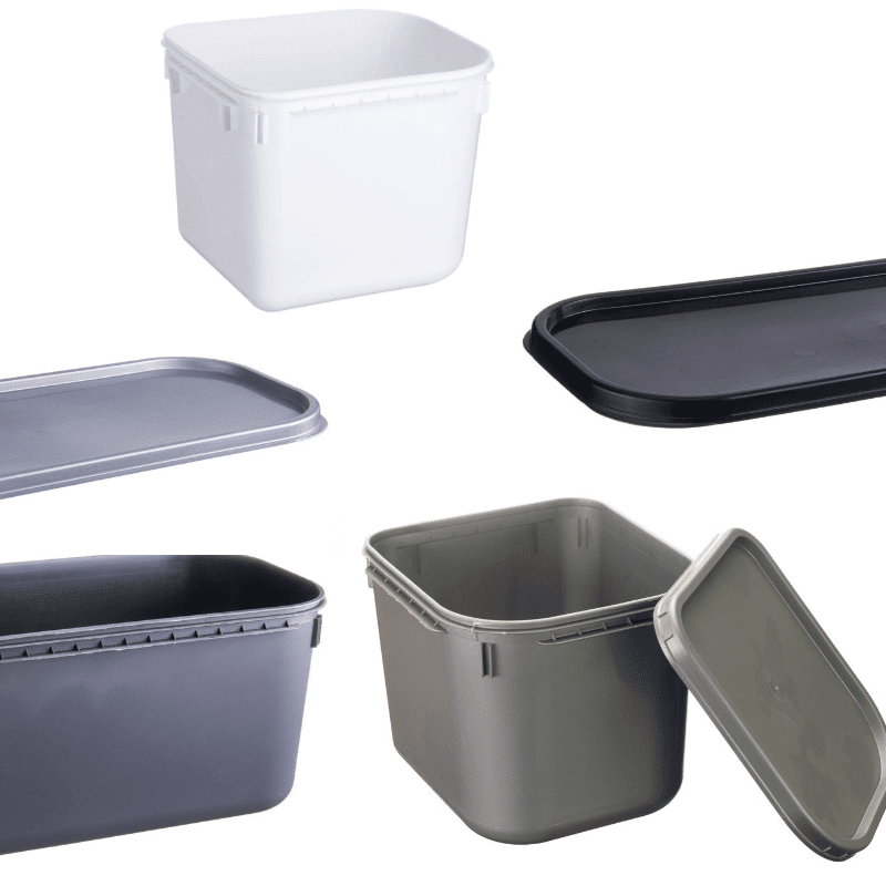 Heavy Duty Napoli Ice Cream Containers and Lids