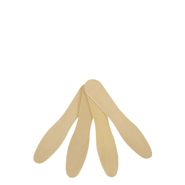 76mm Wooden Ice Cream Spoons