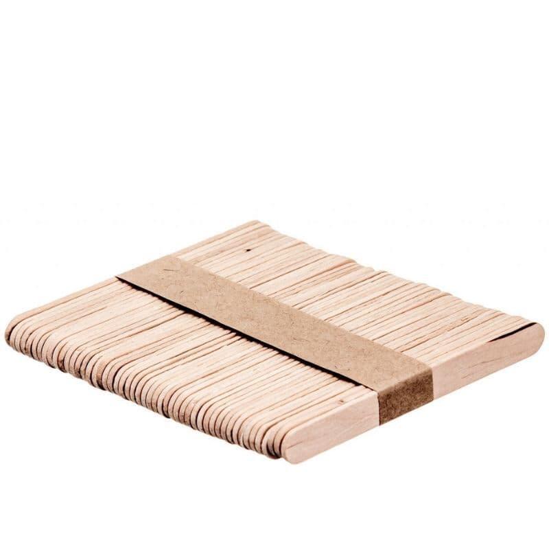 114mm Wooden Ice Cream Sticks | Banded - Inner Cartons of 1,000