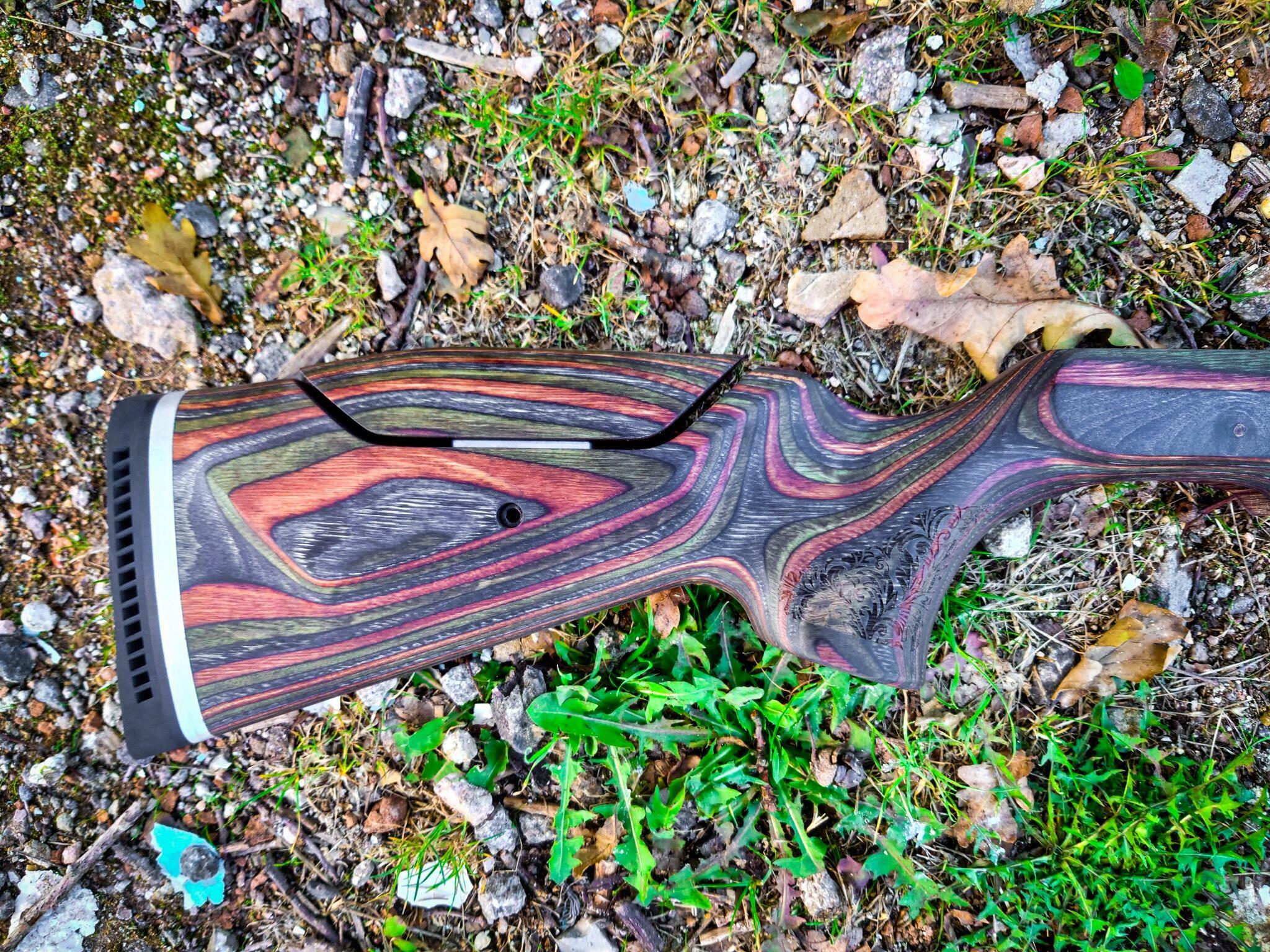 LP Stutzen Weihrauch HW77/HW97 Custom Stock - Forest Laminate