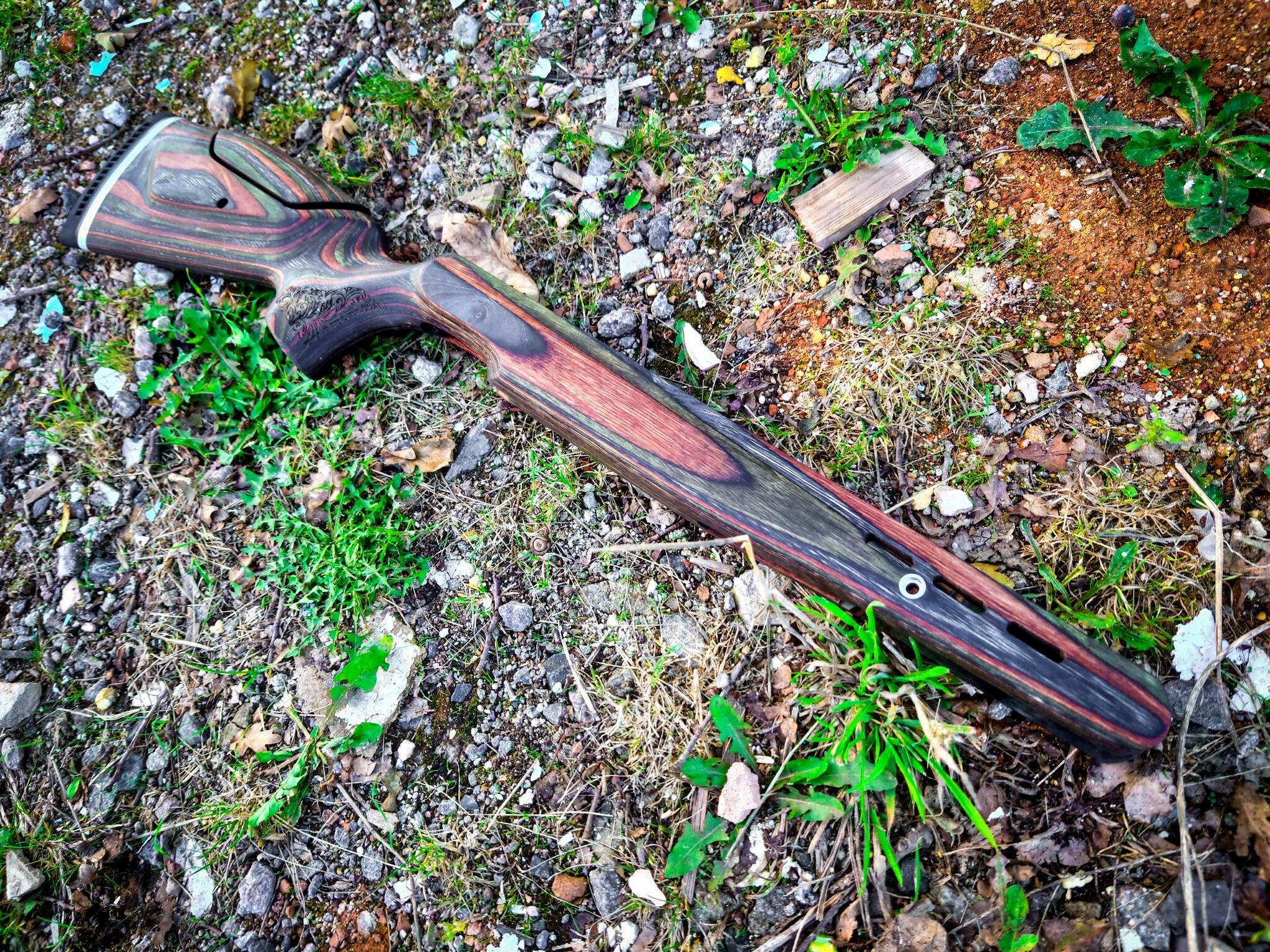 LP Stutzen Weihrauch HW77/HW97 Custom Stock - Forest Laminate