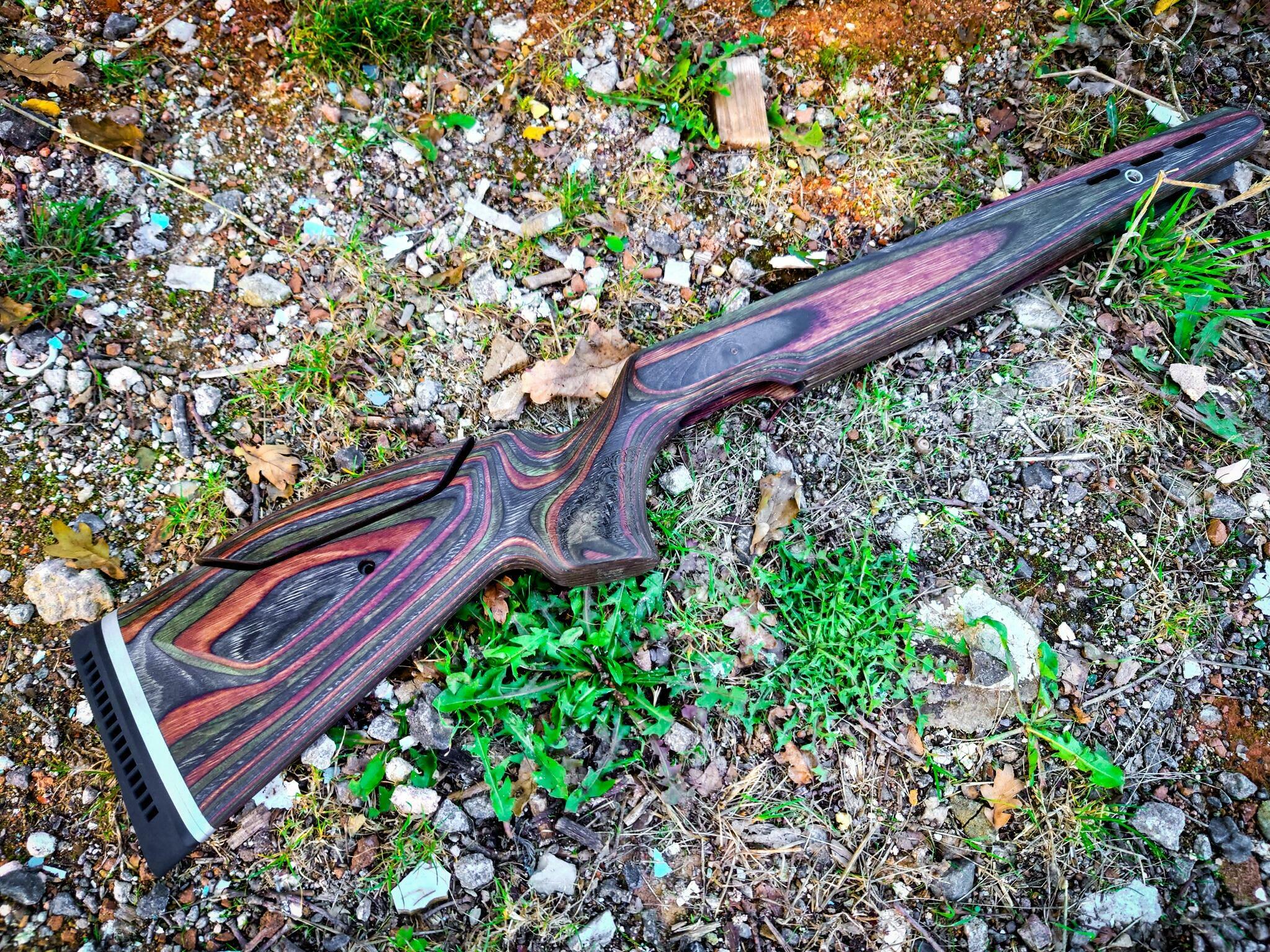 LP Stutzen Weihrauch HW77/HW97 Custom Stock - Forest Laminate