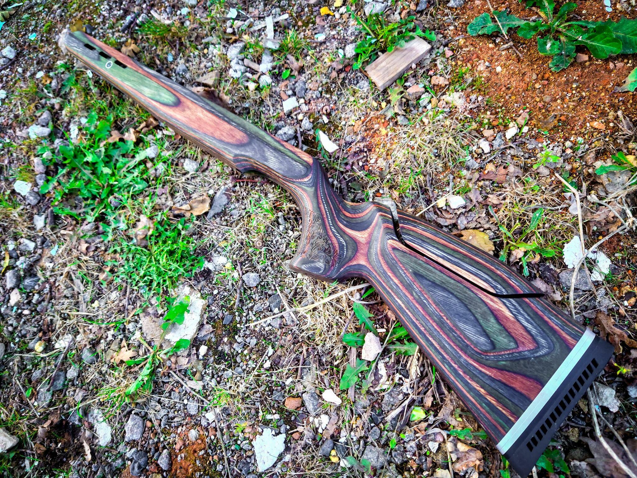 LP Stutzen Weihrauch HW77/HW97 Custom Stock - Forest Laminate