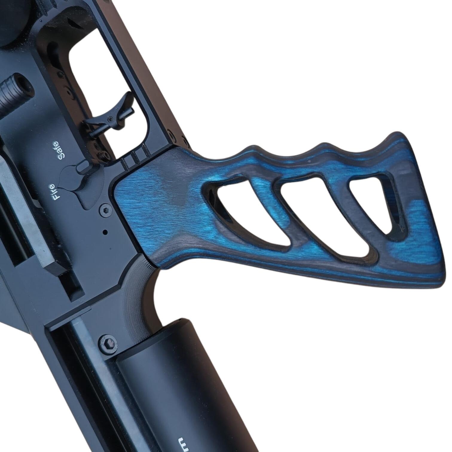 AR 15 Grip Blue/Black Laminate - LP Prime Series