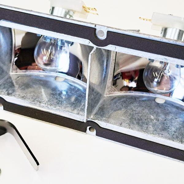 Ford Escort Mk1 Rear Light Cluster - Standard Bulb - Offside