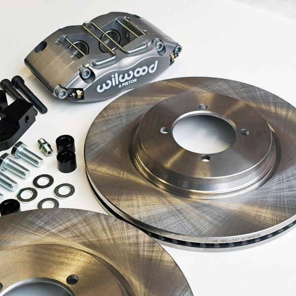 Wilwood Brake Kit 280mm Plain Vented 15" Wheel Chevette, Cavalier Mk1 ...