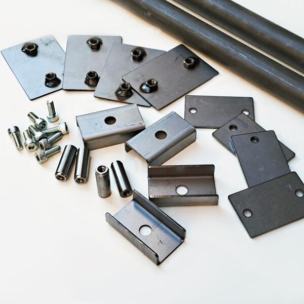Rix Engineering FIA/MSA Weld In Seat Mounting Kit CDS Round Tube