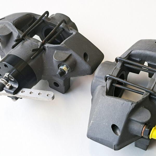 AP Racing Alloy 2 Pot Forest Rear Caliper With Handbrake Mechanism