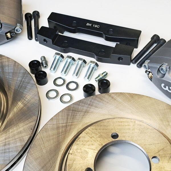 Wilwood Brake Kit 280mm Plain Vented 15" Wheel Chevette, Cavalier Mk1 ...