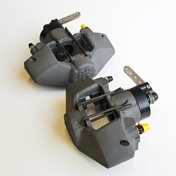 AP Racing Alloy 2 Pot Forest Rear Caliper With Handbrake Mechanism