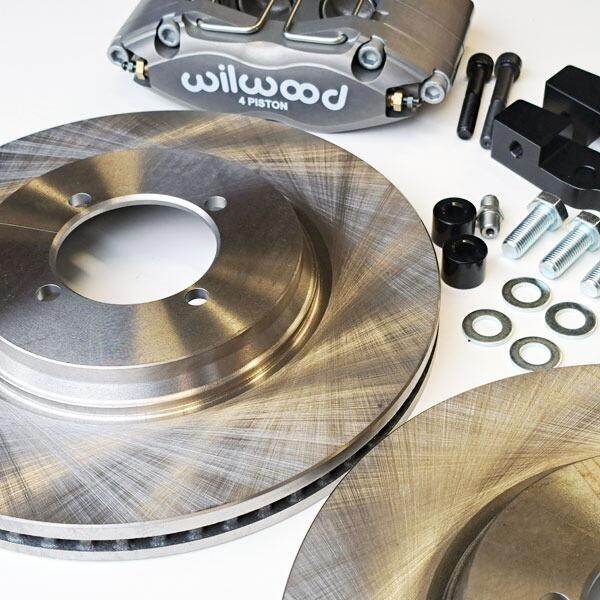 Wilwood Brake Kit 280mm Plain Vented 15" Wheel Chevette, Cavalier Mk1 ...