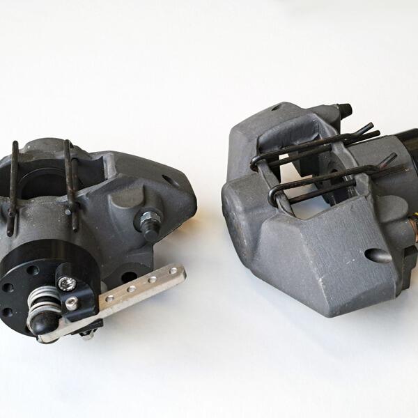 AP Racing Alloy 2 Pot Forest Rear Caliper With Handbrake Mechanism