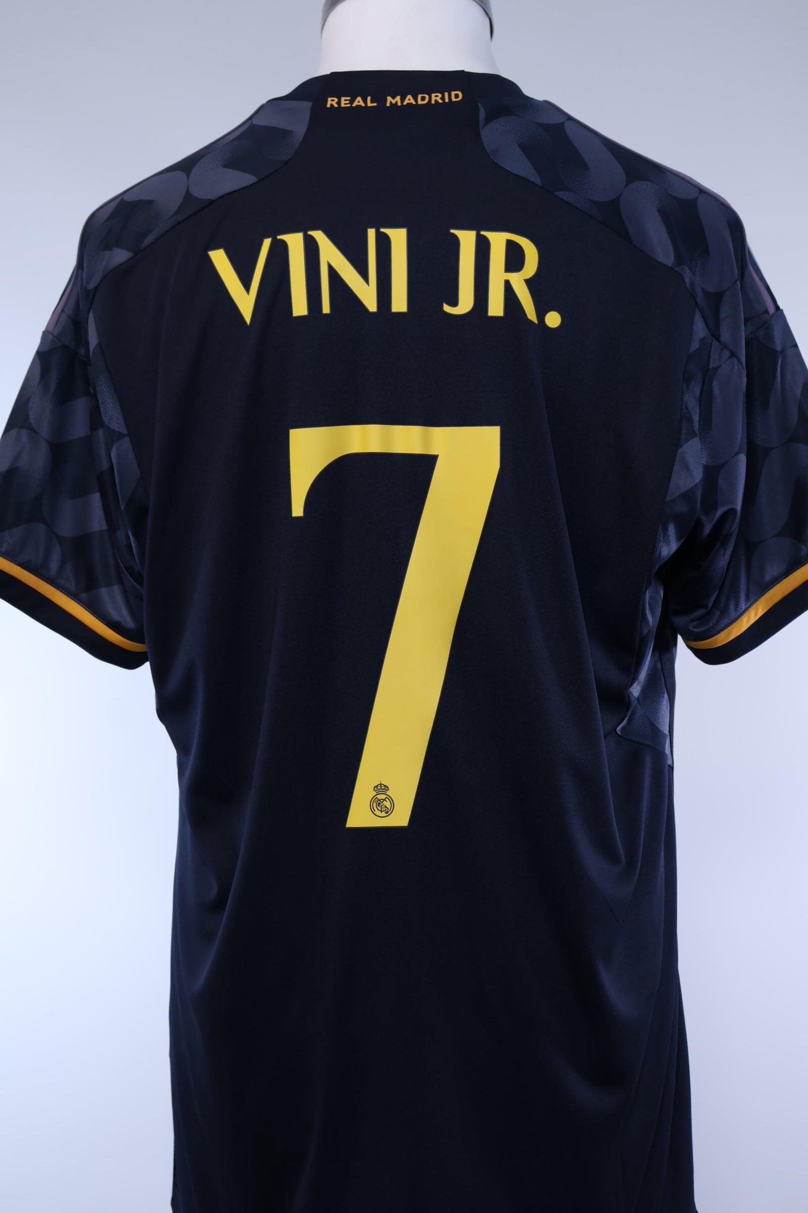 2023/24 - REAL MADRID - VINI JR. - #7 - AWAY SHIRT - L