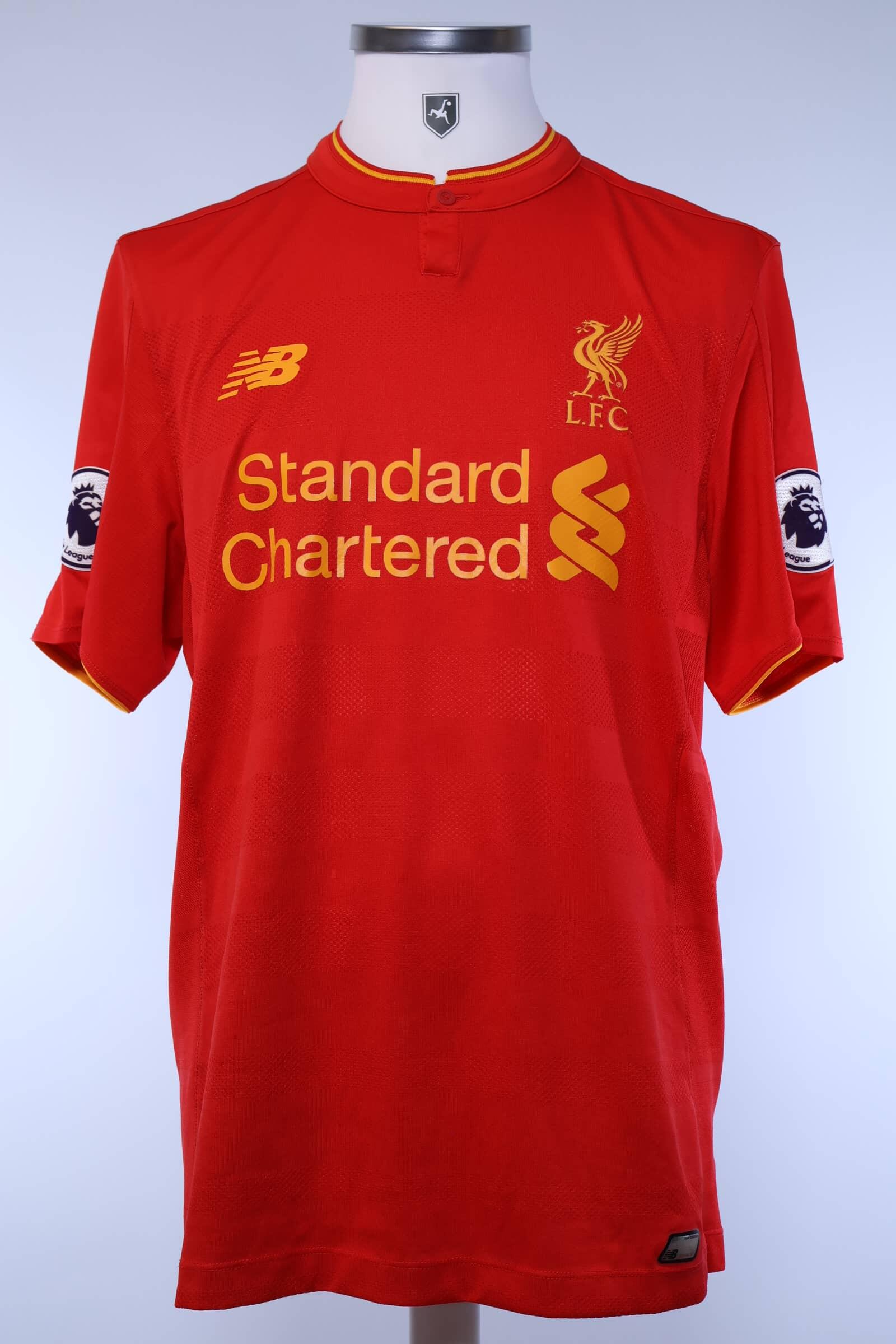 2016/17 - LIVERPOOL F.C - MANÉ - #19 - HOME SHIRT - PLAYER ISSUE - L