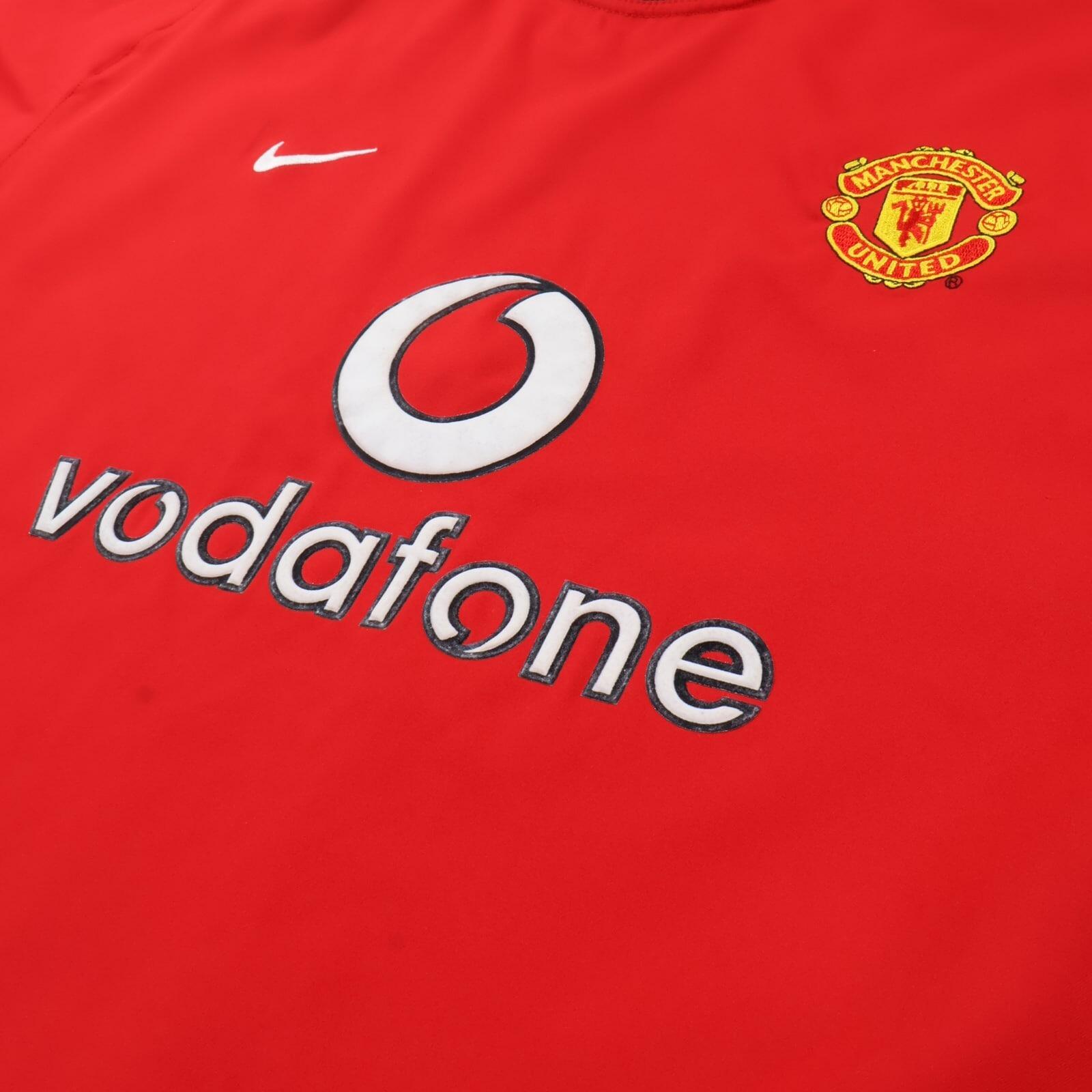 Manchester United 2002/04 Home Shirt - Player Issue - XL