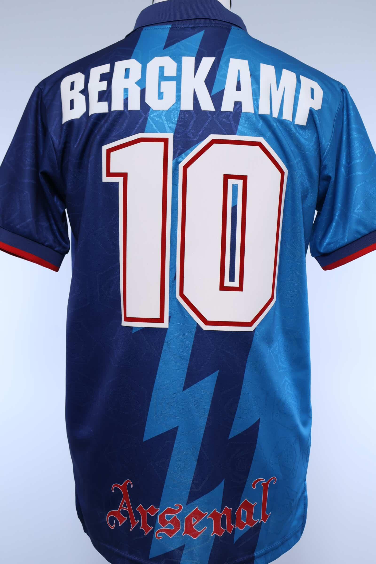1995/96 - ARSENAL - BERGKAMP - #10 - AWAY SHIRT - M