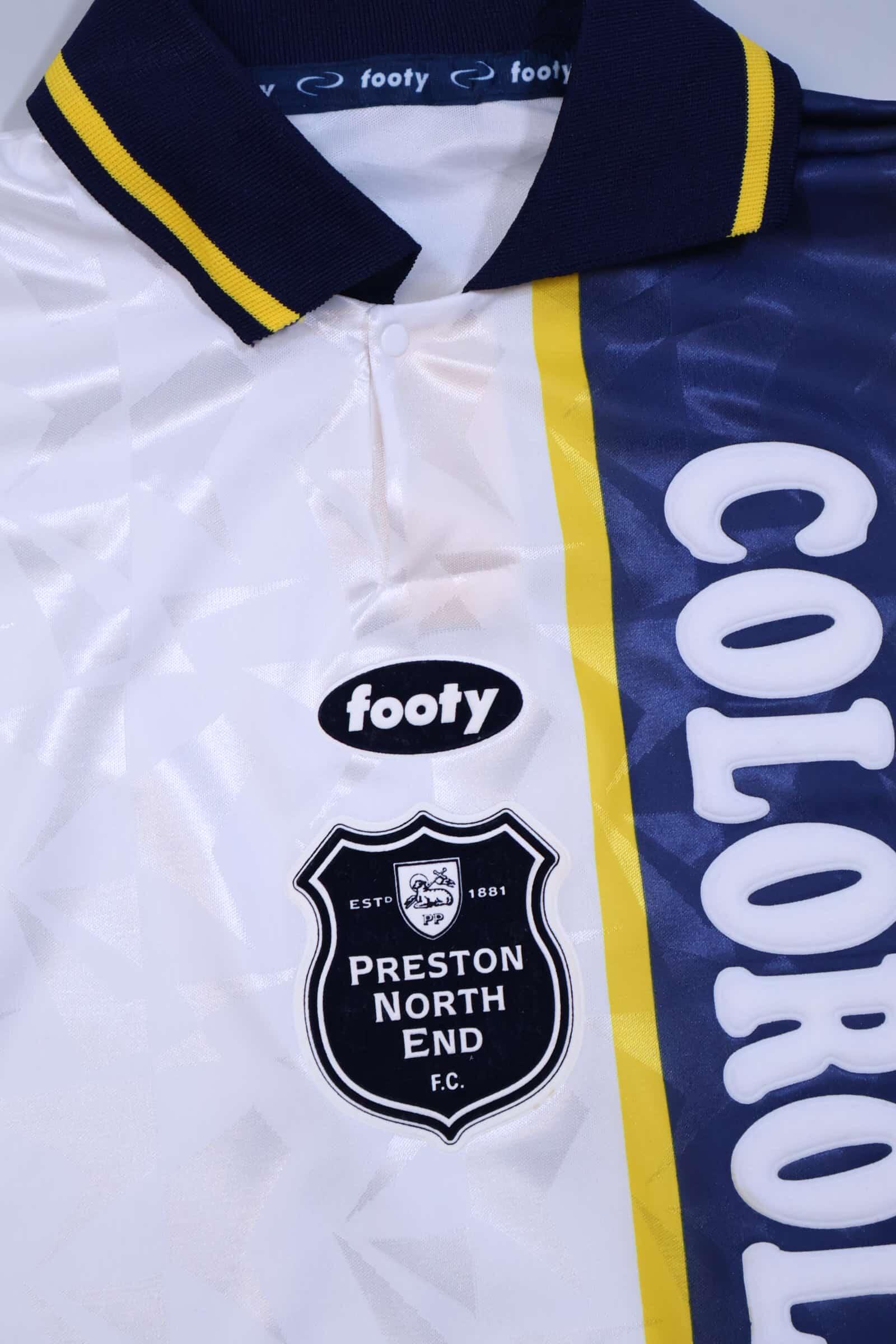 1994/95 - PRESTON NORTH END FC - HOME SHIRT - L