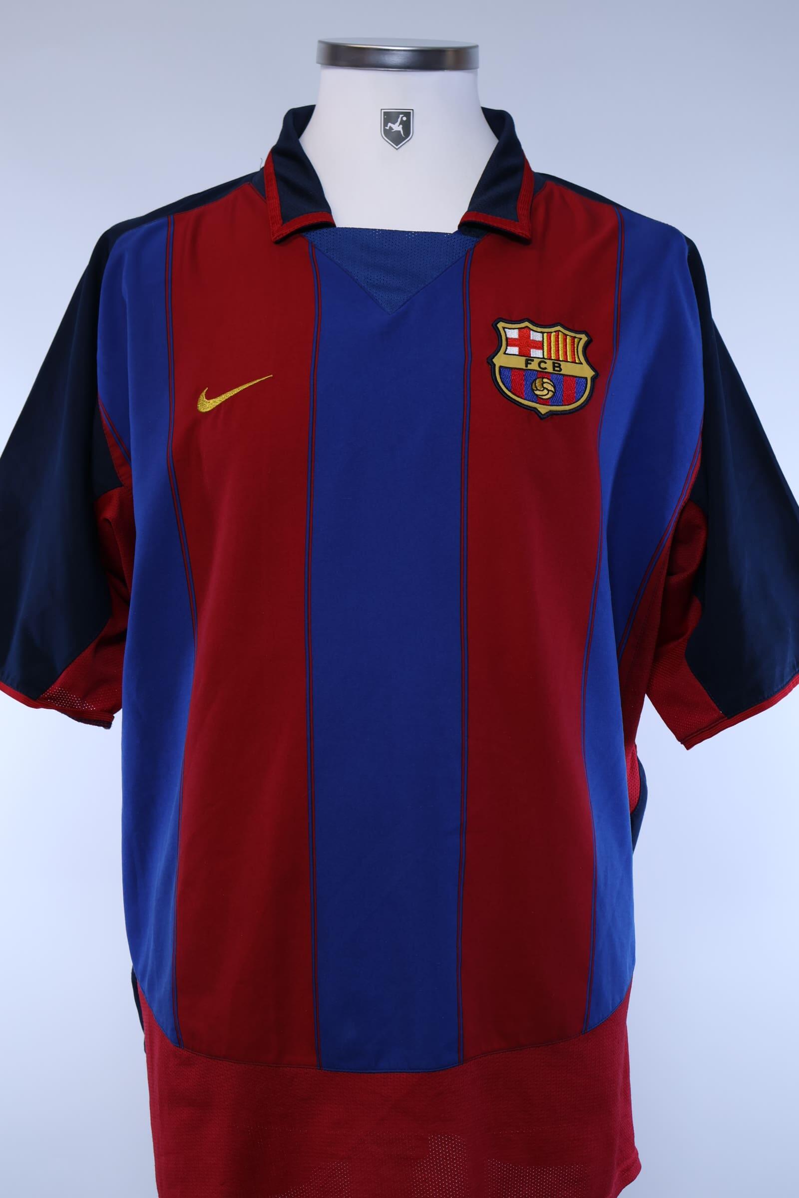 2003/04 - FC BARCELONA - HOME SHIRT - XL