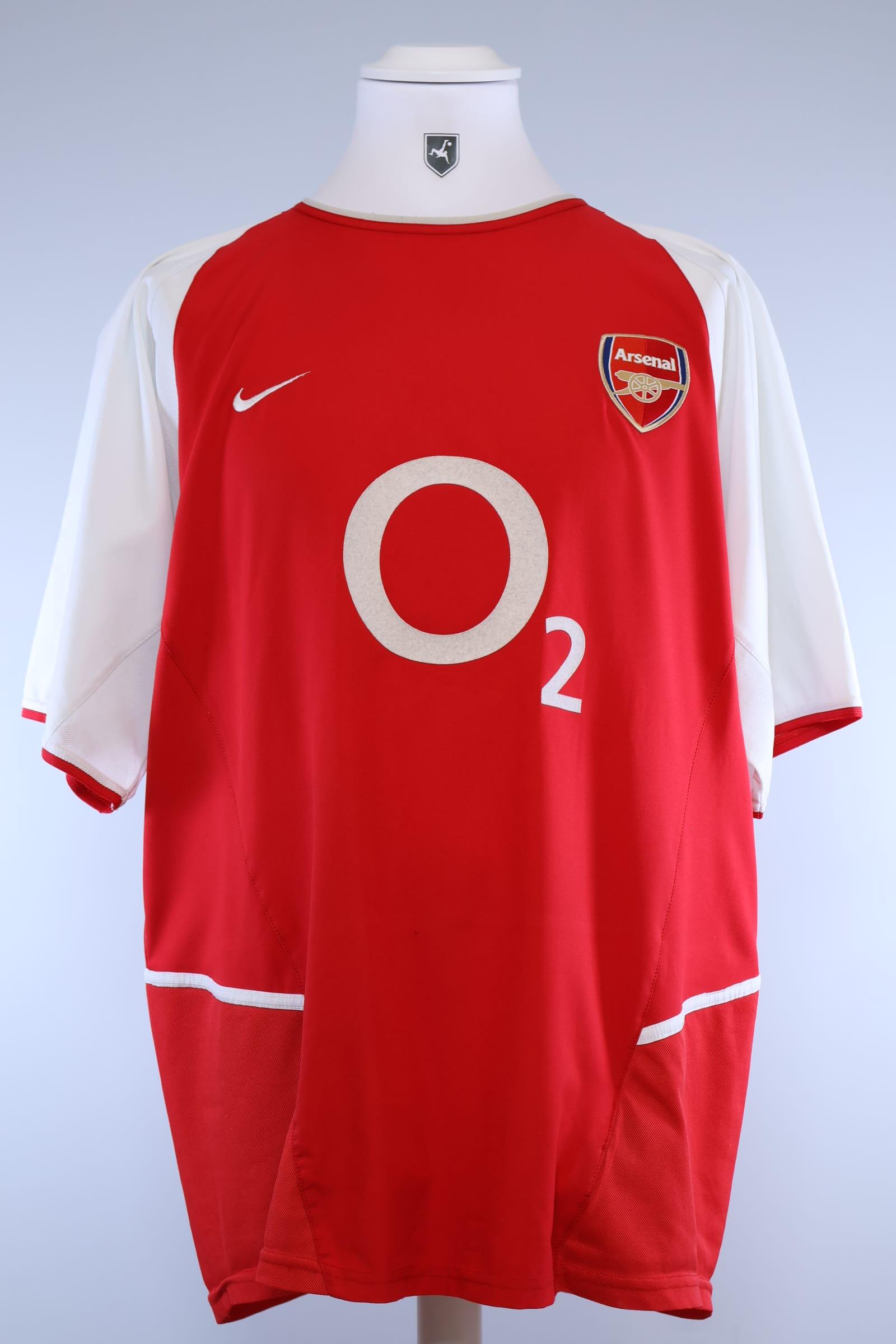 2002/04 - ARSENAL - HOME SHIRT - XXL