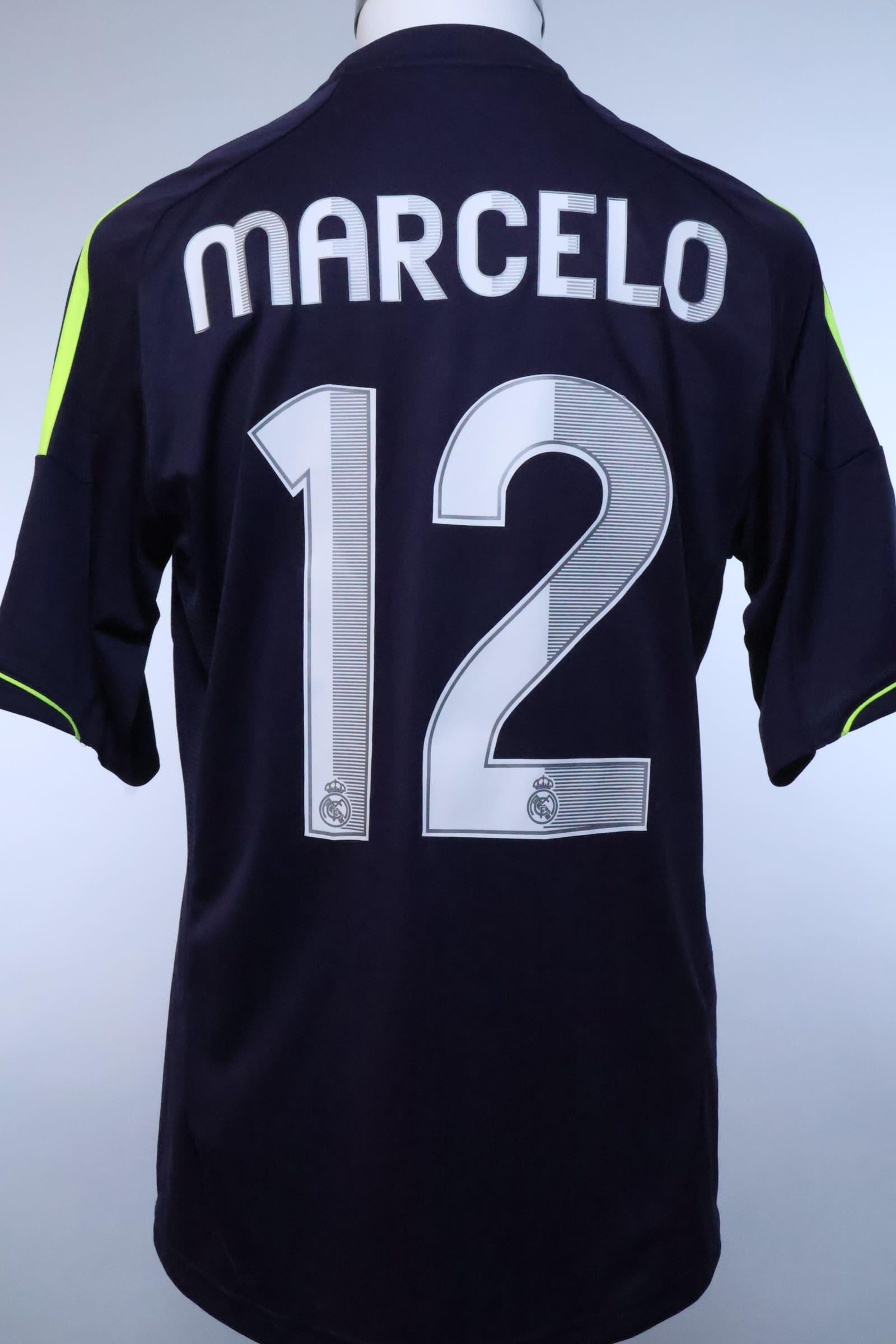 Real Madrid 2012/13 Marcelo #12 Away Shirt - M