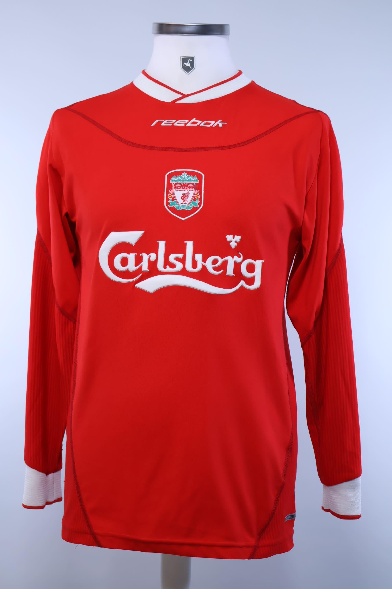2002/04 - LIVERPOOL F.C - KEWELL - #7 - HOME SHIRT - S