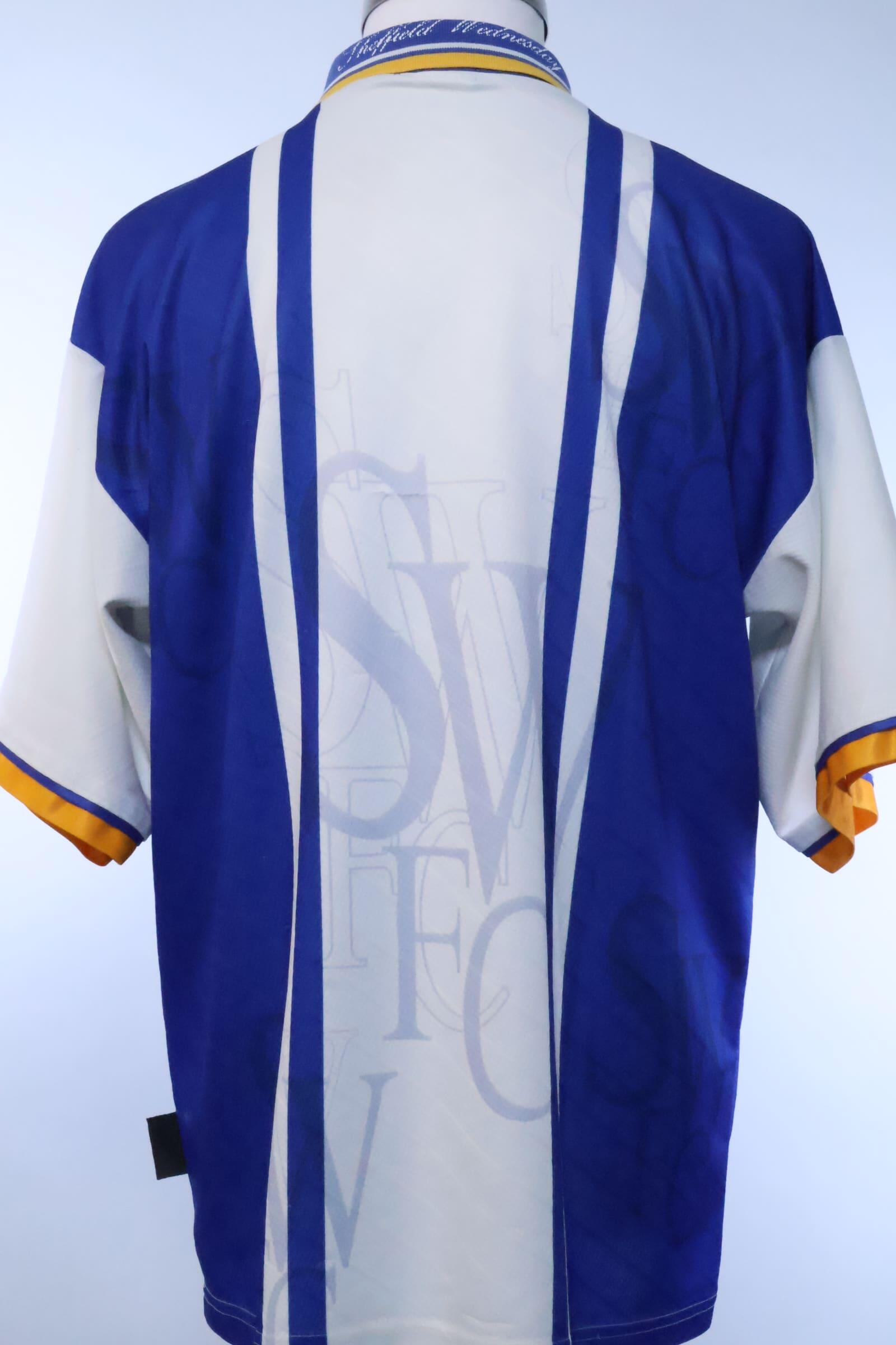1995/97 - SHEFFIELD WEDNESDAY - HOME SHIRT - XL